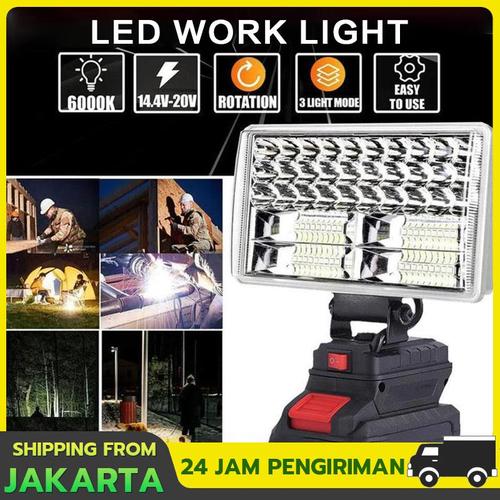 Jual Paket Lampu LED Portable 8\" inch Tenaga Baterai lampu LED lampu ...