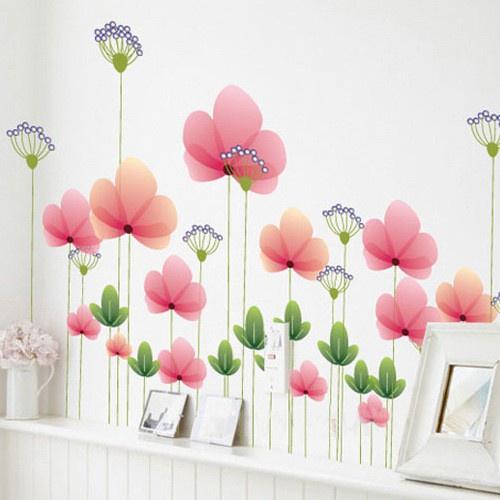 Promo Juragan Wall Sticker / Stiker Dinding Bunga Renda Flower Hanging ...