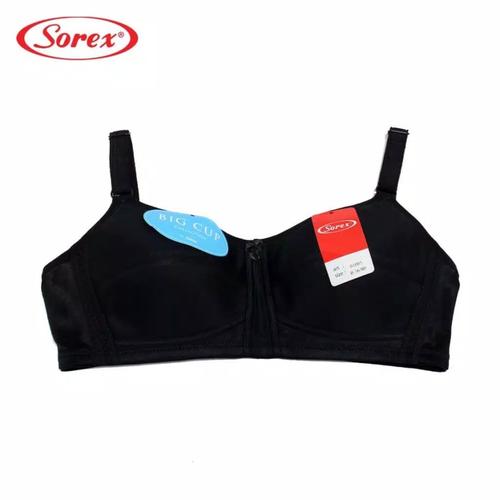 Promo Bra Sorex 01005 tanpa kawat busa kait 2 bahan nilon - 3 PCS, 38 - Kab. Indramayu ...