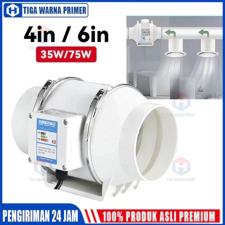 Promo Penghisap Asap Dapur 4/6/8 Inch 220V Exhaust Fan Plafon Blower ...