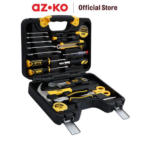 Promo AZKO Krisbow Set Perkakas Mekanik Dengan Kotak Penyimpanan Hand ...