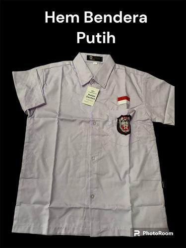 Jual HEM PUTIH DENGAN BED BENDERA DAN SD BAGIAN SAKU - 11 - Kota ...