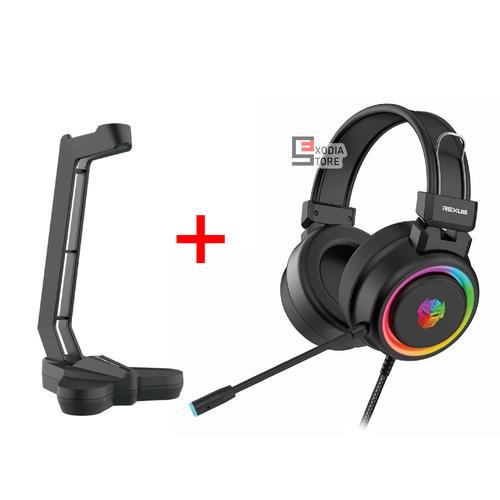Promo Headset Gaming RGB Rexus Vonix F30 with Headset Stand TOWER ...