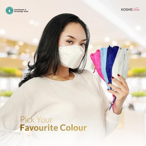 Jual Kosmemask 1 Box Masker Kosme KM95 Isi 20 Masker - Putih, Stopper ...