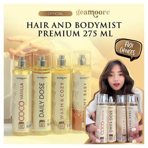 Promo GE - GEAMOORE 275 ML HAIR AND BODYMIST PREMIUM Remaja Perfume ...