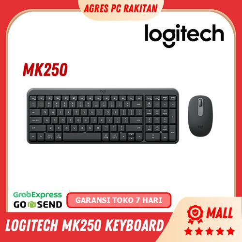 Promo LOGITECH MK250 COMPACT BLUETOOTH WIRELESS - MOUSE DAN KEYBOARD - GRAPHITE - Jakarta Utara ...