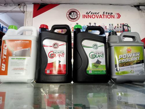Jual Cairan , Air Radiator Coolant Warna Hijau & Merah Kemasan Galon ...