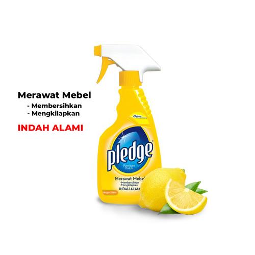 Jual Pledge Furniture Polish Merawat Meubel Dengan Silicone Lemon ...