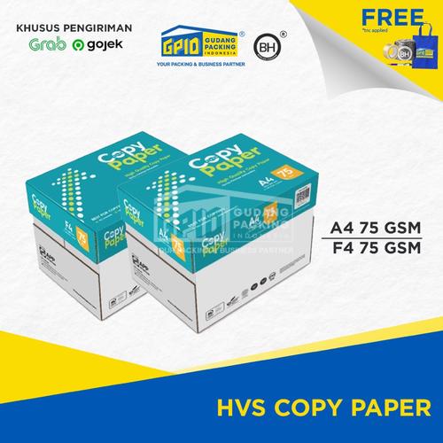 Jual (GOSEND/GRAB) COPY PAPER - Kertas HVS (A4 / F4) 75 Gsm - Dus - A4 ...