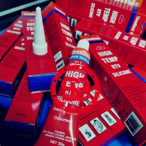 Jual LEM THREEBOND SUPER SEALER NO.2 RED 30gr MERAH RTV SILICONE RED 30 ...
