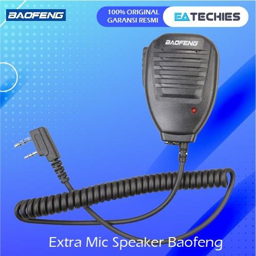 Jual Extra Mic Speaker HT Baofeng UV5R UV82 888s Handbrake External UV ...