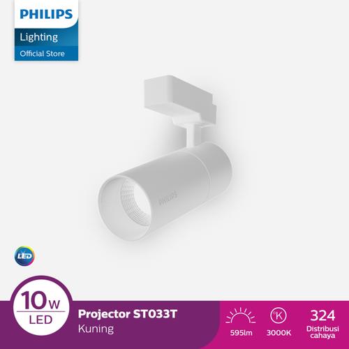 Promo Philips LED Projector ST033T Track Light Putih 10W 3000K 24D ...