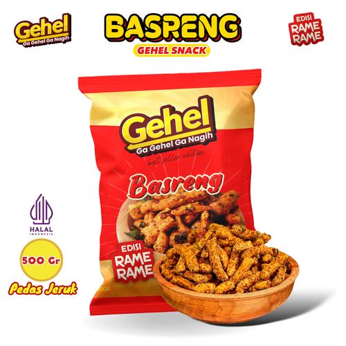 Promo BASRENG Gehel 500gr - Makanan Ringan Food Snack Keripik Goreng ...