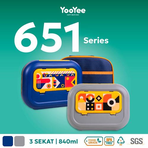 Jual Yooyee 651 Kotak Makan Stainless 3 sekat FREE Tas - Abu-Abu - Jakarta Barat - Yooyee ...