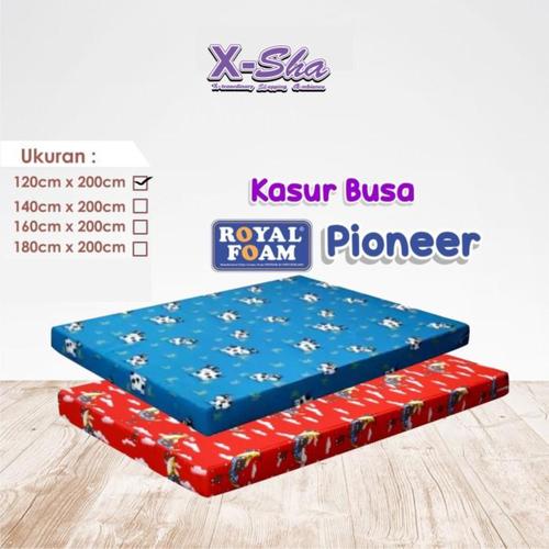 Jual Kasur Busa Royal Foam Pioneer Ukuran 120x200 cm Furniture - biru ...