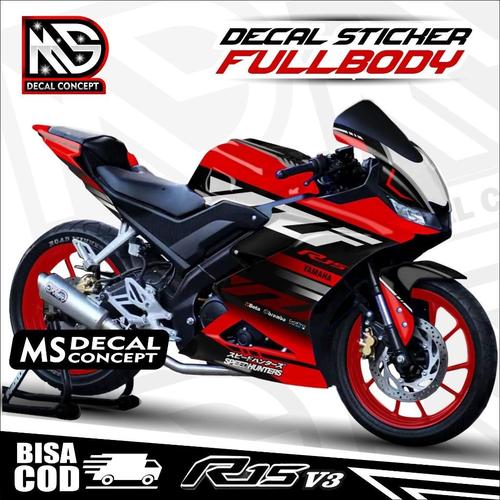 Jual Decal R15 V3 Full Body Stiker R15 V3 Full Body Dekal R15 V3 YZF ...