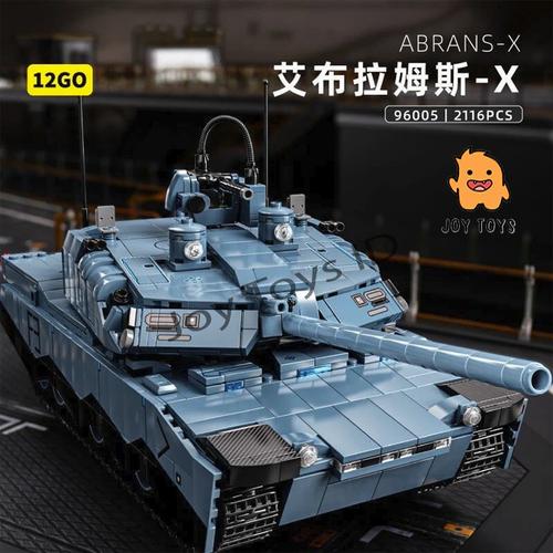 Promo JOY TOYS Mainan Brick 12GO Tank Abrams-X Biru 2116 Pcs Tank Perang Besar Modern - Jakarta ...