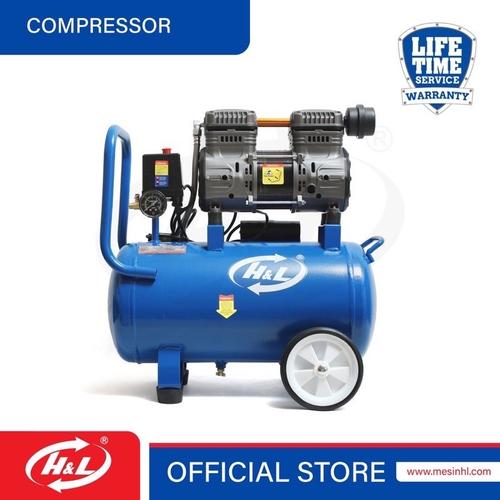 Jual HL Mesin Kompressor Angin N 1 HP 24 Liter Oiless Mesin Compressor ...