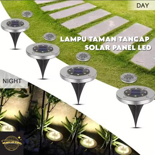 Promo Golden LED Store Lampu Taman Tancap IP66 Solar Panel LED / Lampu ...