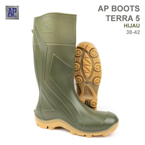 Jual Ap Boots TERRA 5 HIJAU - Sepatu Boots PVC Karet Shoes - 41 ...