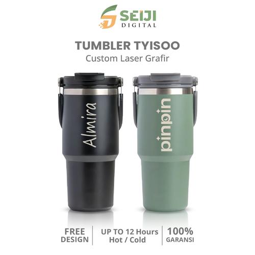 Promo Tumbler Tyisoo Custom Cetak Laser Grafir Souvenir/Promosi - Seiji ...