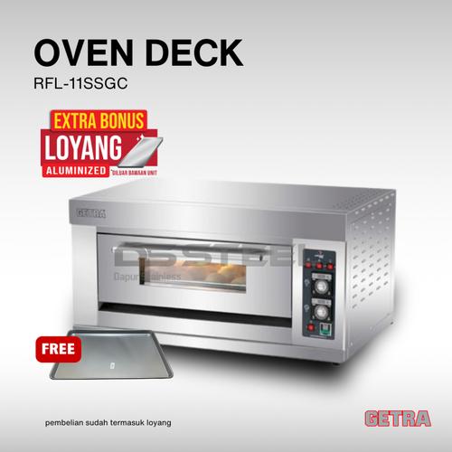 Jual GETRA Gas Baking Oven RFL-11SSGC – 1 Deck 1 Loyang Panel Analog ...