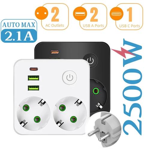 Promo Power Strip Power Socket stop kontak dinding Usb Charger Power ...