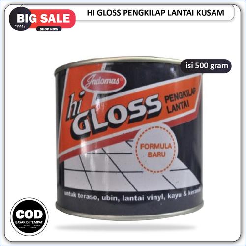 Jual HI GLOSS PENGKILAP PEMBERSIH POLES LANTAI VINYL UBIN TERASO SEMEN KAYU MARMER MURAH Paint ...