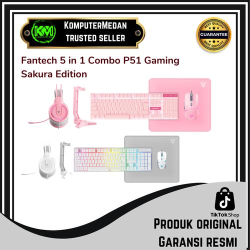 Jual Keyboard Fantech P51 5 IN 1 Gaming Combo Power Bundle - Keyboard Mouse Headset Mousepad ...