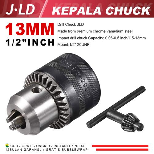 Promo JLD Kepala Chuck 13 mm 1/2" inch Perkakas Bor Tangan - Drill ...