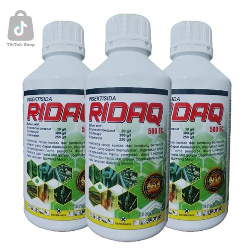 Jual [3 Gratis 1] RIDAQ 580 EC PROMO GROSIR INSEKTISIDA Emamektin ...
