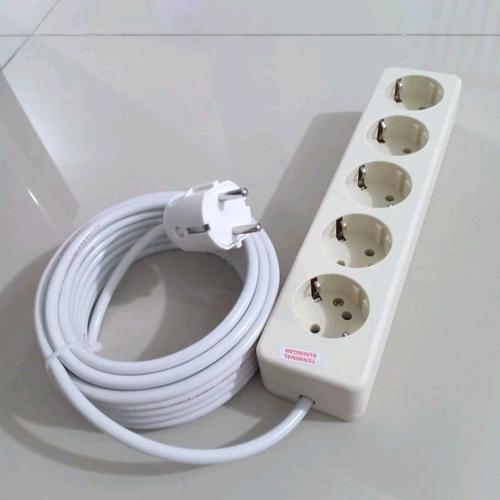 Jual Stop Kontak Rakitan Jadi 1 2 3 4 5 Lubang Kabel 1 5 10 20 Meter Uticon Viba Mikotek Kabel ...