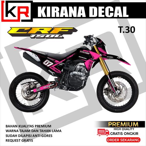Jual Decal CRF 150 L Full Body NEW DESAIN stiker / sticker dekal CRF ...