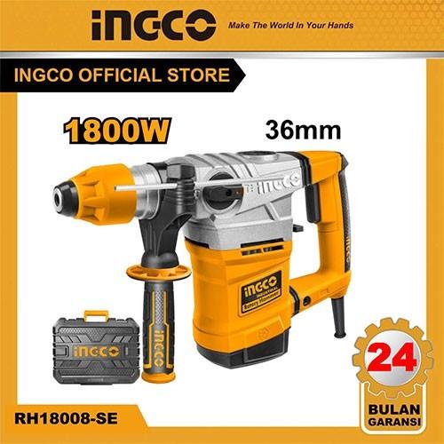 Jual MESIN ROTARY HAMMER 36MM INGCO RH18008 - RH18008-SE INDUSTRIAL ...