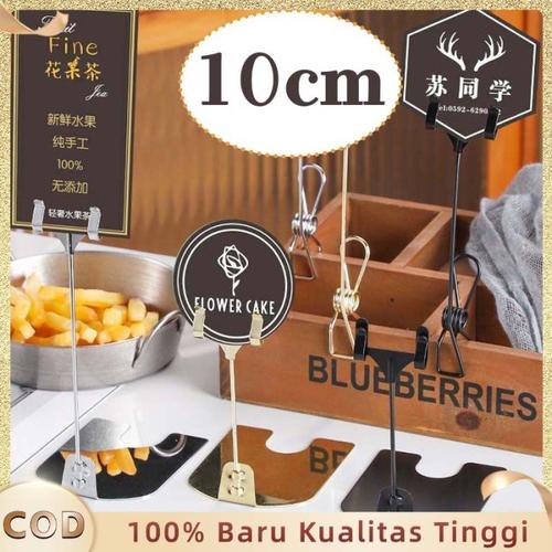 Jual Stand Price Tag Standing Nomor Meja Table Menu Stand Tiang Nomor ...