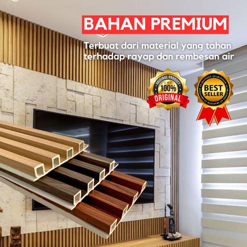 Jual PAKET (ISI 30 BATANG) HARGA GROSIR WPC PANEL PREMIUM BAHAN PVC ...