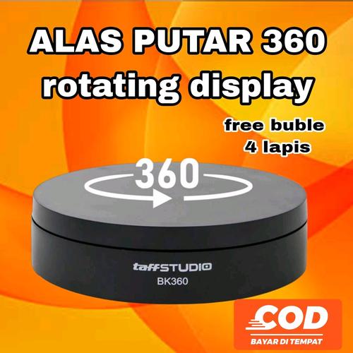 Jual alas putar rotating display 360 rotator display alas putar ...