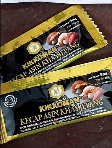 Promo Kikkoman Kecap Asin Khas Jepang HALAL Sachet | Kecap Asin 5ml ...