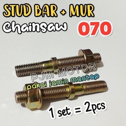 Jual 070 Baut Plus mur bar Stud bar+ mur bar mesin chainsaw sinso besar ...