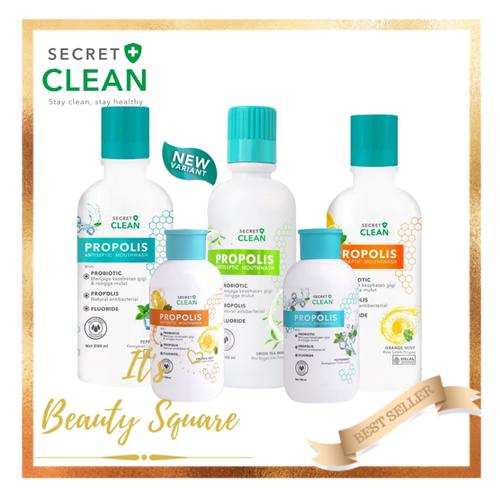 Jual SECRET CLEAN Propolis Antiseptic Mouthwash Orange Mint ...