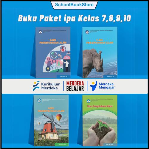 Jual Buku Paket Siswa Ilmu Pengetahuan Alam (IPA) Kelas 7,8,9,10 SMP/MTs Kurikulum Merdeka Kumer ...