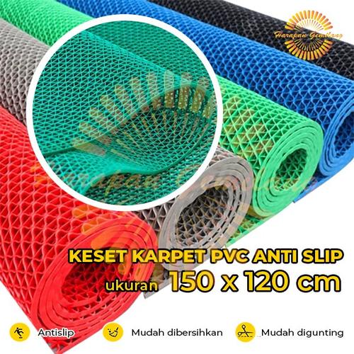 Promo Keset Karpet Karet PVC Anti Slip Kamar Mandi Karpet Masjid ...