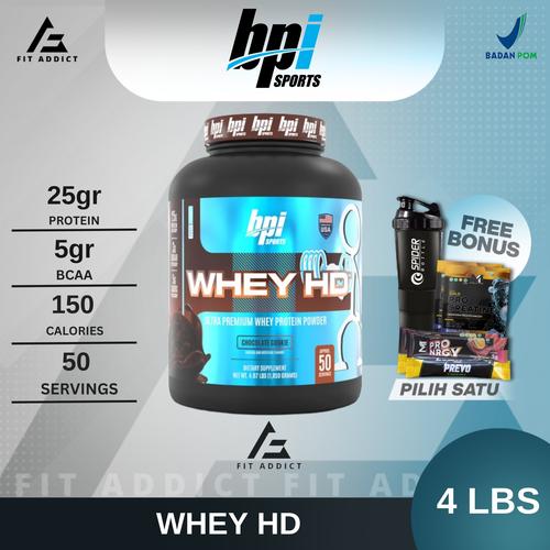 Promo Bpi Sports Whey HD 4 Lbs Lb 4Lbs 4Lb Whey Protein Isolate ...