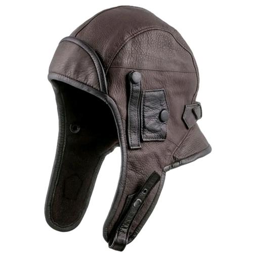 Jual Topi Motor Penutup Telinga Kulit Asli Model Snoopy Polka Dot Helm ...