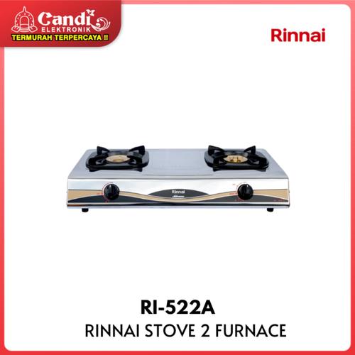 Promo RINNAI Kompor Gas 2 Tungku RI-522A Stainless - Kota Surakarta ...