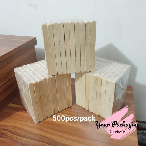 Jual STICK ICE CREAM STIK KAYU ES KRIM 500 PCS - Stick Ringan - Kota ...