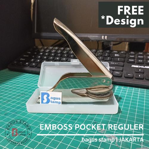 Jual Stempel Emboss POCKET dan Plat Emboss Timbul TIDAK BERWARNA ...