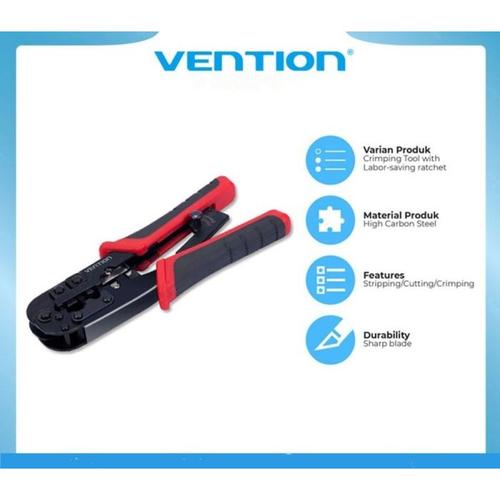 Jual Vention KED Tang Crimping Cable 6P 8P RJ45 Tool LAN Network ...