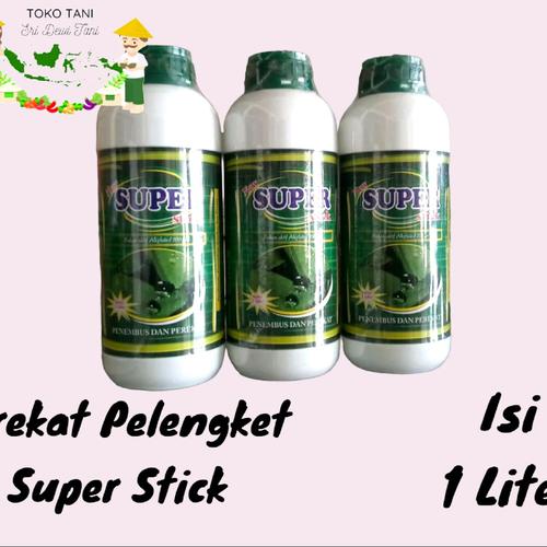 Jual SUPER STICK ISI 1 LITER PEREKAT PELENGKET CAMPURAN PESTISIDA ...