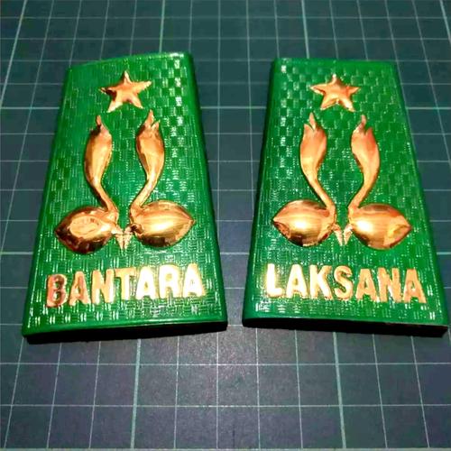 Promo Tku Bantara Karstek 1 pasang Pangkat Laksana 1set Balok Pandega Bordir Tahan Air Pramuka ...
